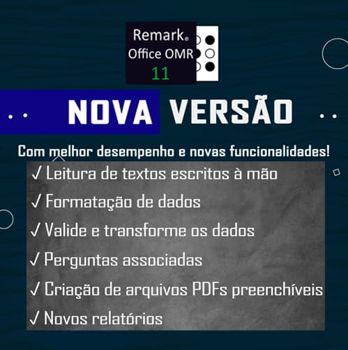 Nova versão do Remark Office já está disponível no Brasil!